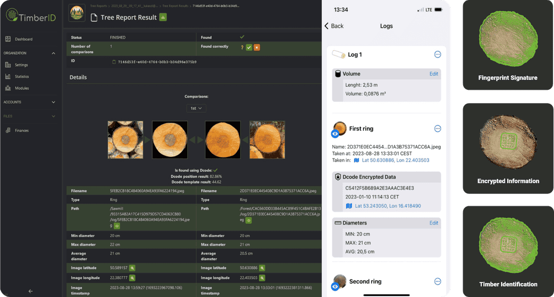 Platforma | Deeplai | TimberID